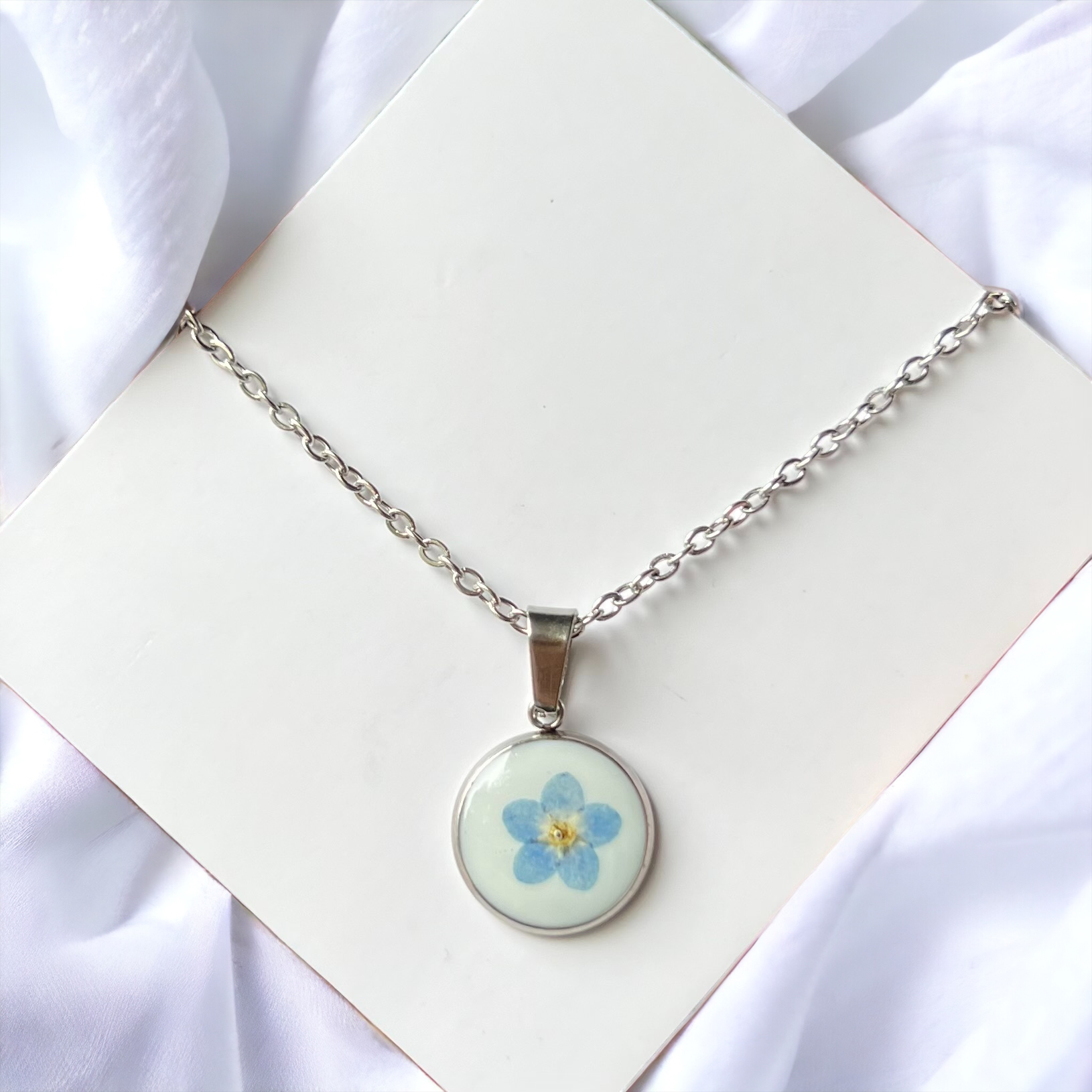 Collar " No me olvides" – Val Art